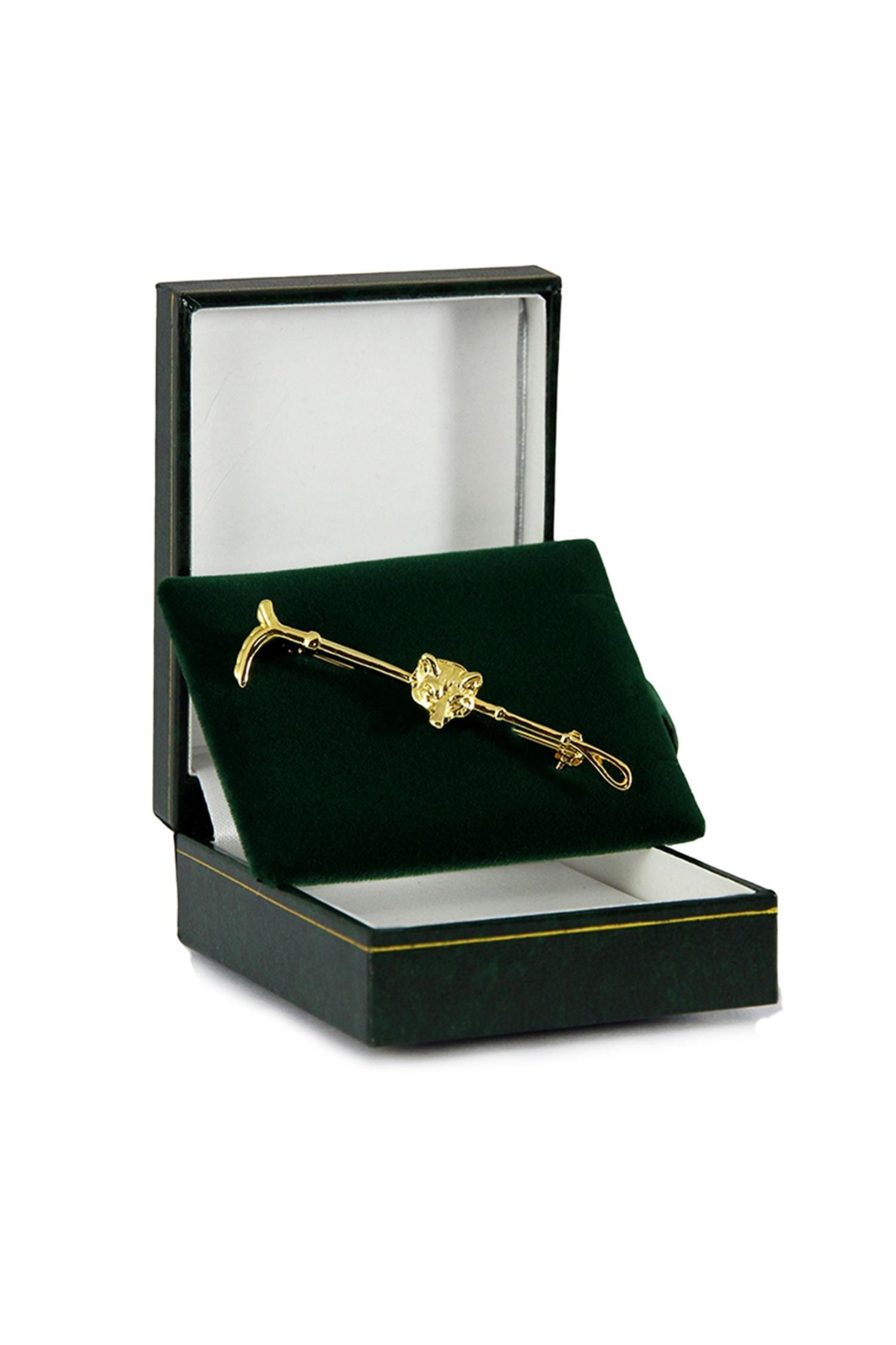 Equestrian Stock Pins | Gold Plated Stock Pins | Racesafe